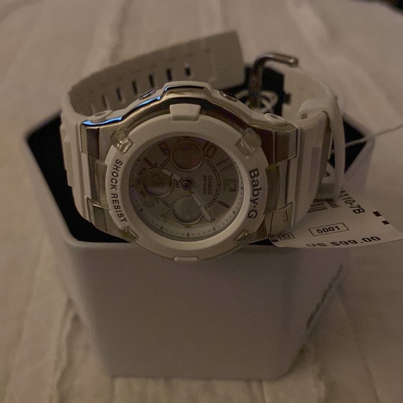 Casio | Accessories | Baby G Casio Watch White And Shock Resistant ...